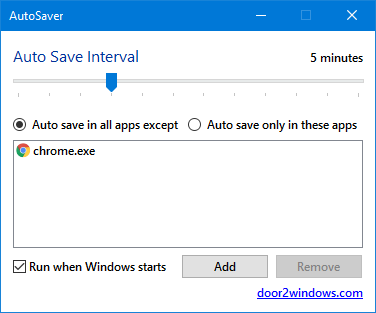 Enable autosave on any Windows app with this free tool