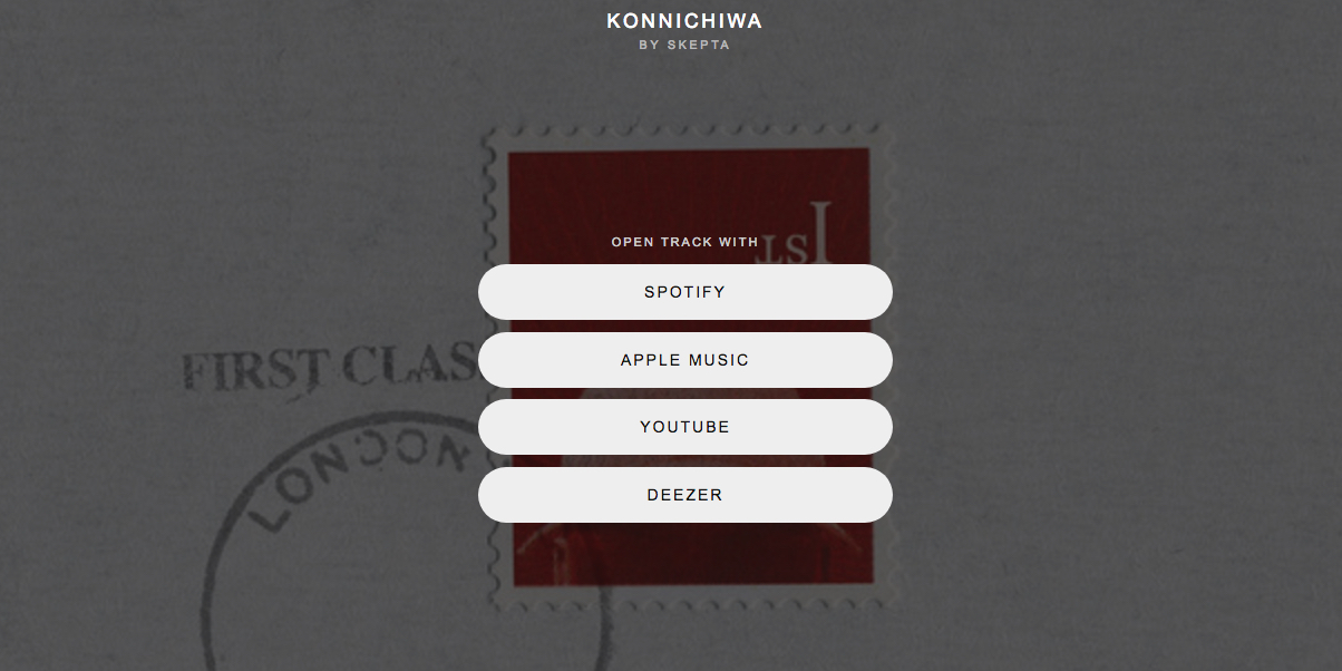 Songwhip links to songs from Spotify, Apple Music and YouTube all at once