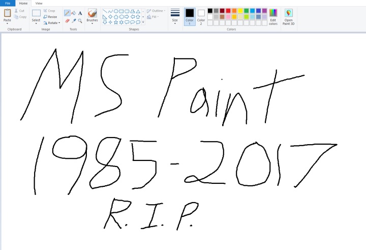 Microsoft Paint memorials are just as bad as you’d expect