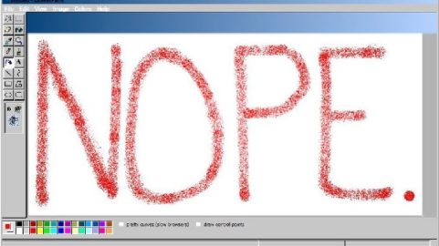 Microsoft Paint memorials are just as bad as you’d expect