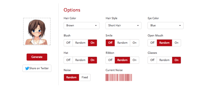 This AI draws pretty good looking anime characters based on your input
