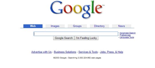 It's Google's birthday -- here's how it looked 19 years ago