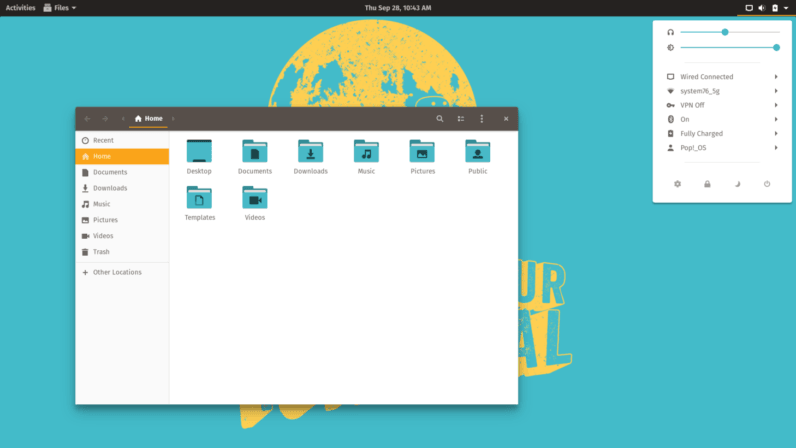 POP!_OS is a developer-focused minimalist Linux distro from System 76
