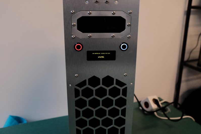 We used a cryptocurrency miner as a heater this winter and it really worked