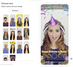 Snapchat now lets users create their own face Lenses