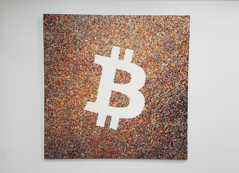 This street artist made $1,000 by adding a Bitcoin QR code to his murals