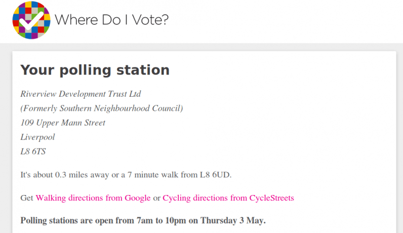How to find your polling station and candidates in the English local ...