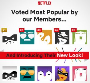 Netflix revamps its profile icons with colors and characters