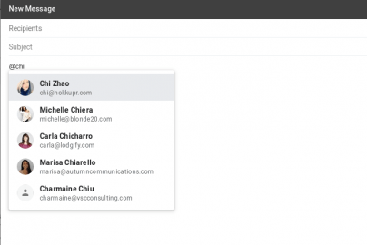 Hang on, you can @ people in Gmail?