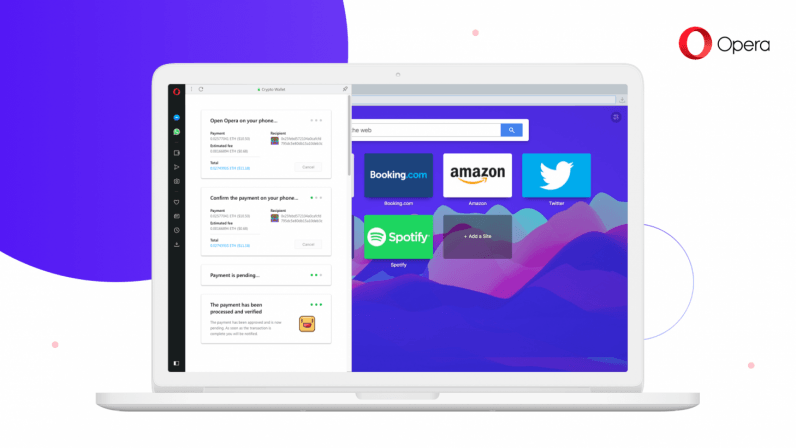 Opera plans to add a cryptocurrency wallet to its desktop browser