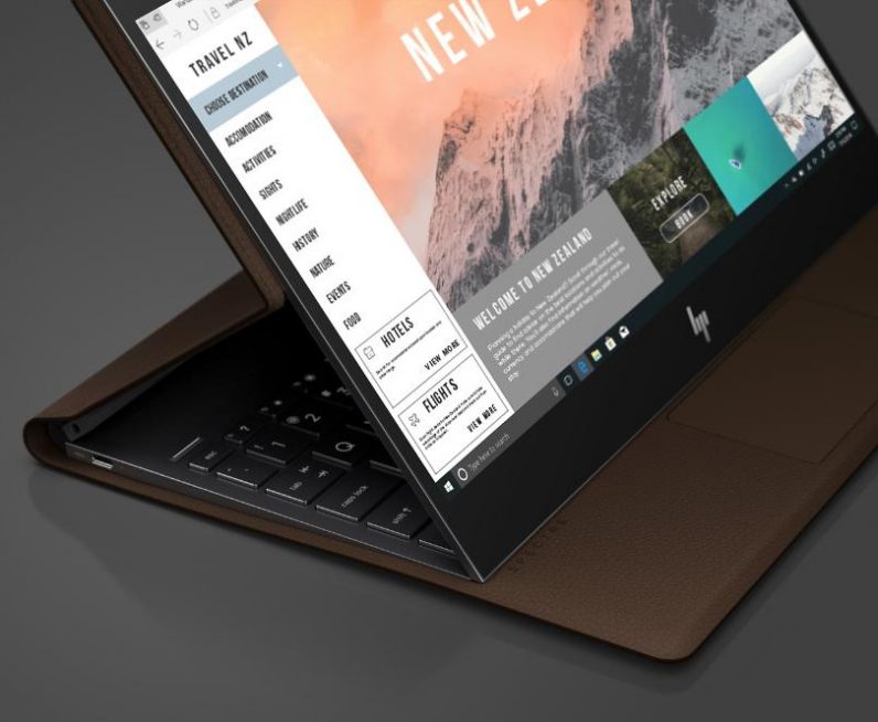 HP’s Bringing Sexy Back With Its New Leather-wrapped Laptop - Inventiva