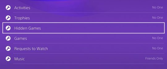How to hide everything from everyone on your PlayStation 4