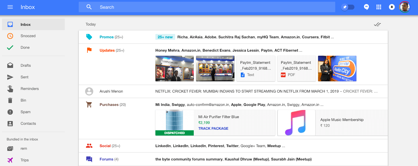 Why doesn’t Google make Gmail more like Inbox? Why doesn’t Google make Gmail more like Inbox?