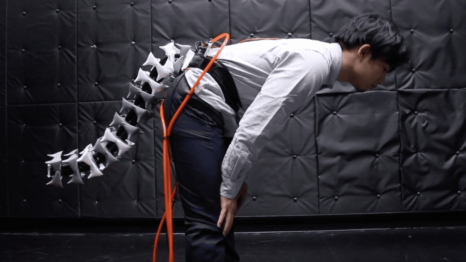 The Arque is a mechanical tail for humans — and lord I want one