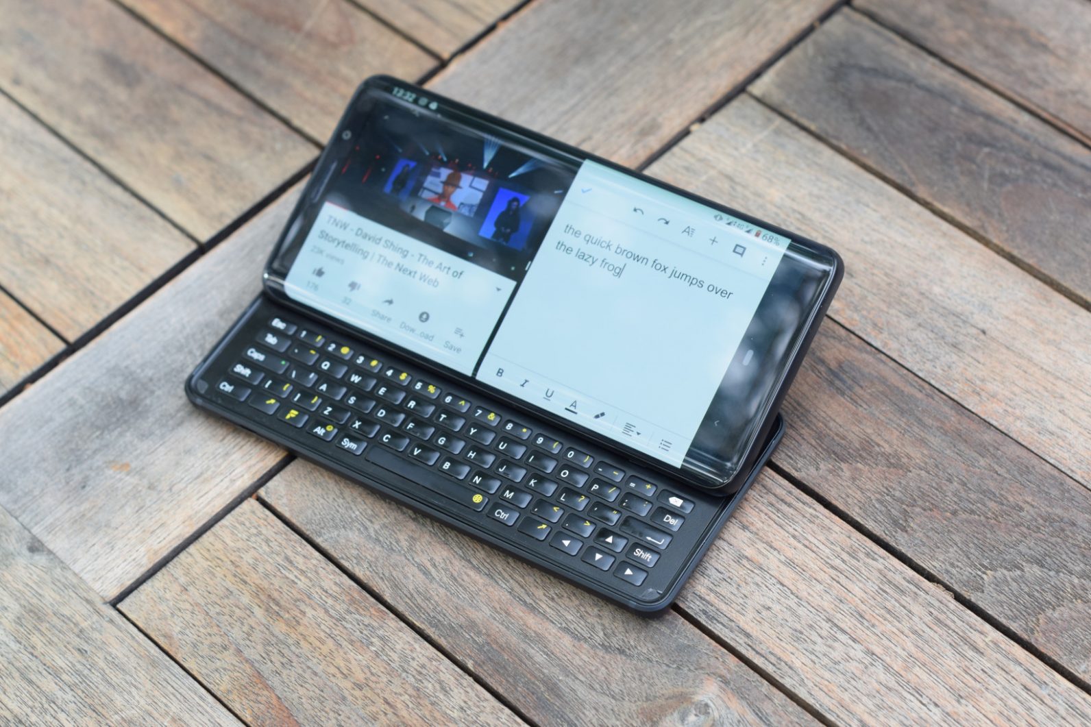 The F(x)tec Pro 1 proves there’s room for keyboard slider phones in 2019