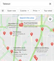 How to use Google Maps’ new Takeout and Delivery shortcuts