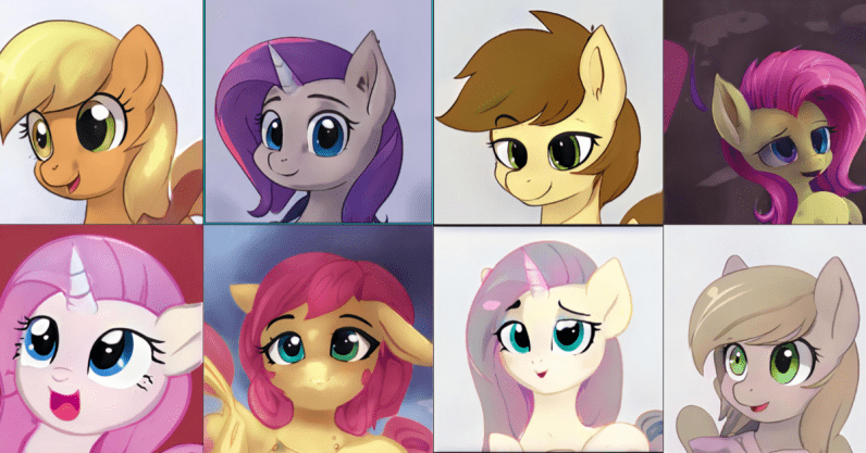 This AI spit outs endless new My Little Pony characters