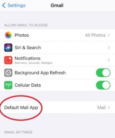 How to set a default mail app in iOS 14