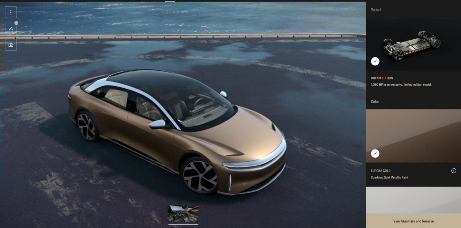 Lucid has the most beautiful car configurator I’ve ever seen