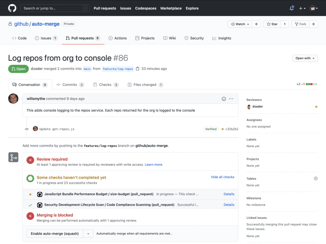 GitHub introduces dark mode and auto-merge pull request