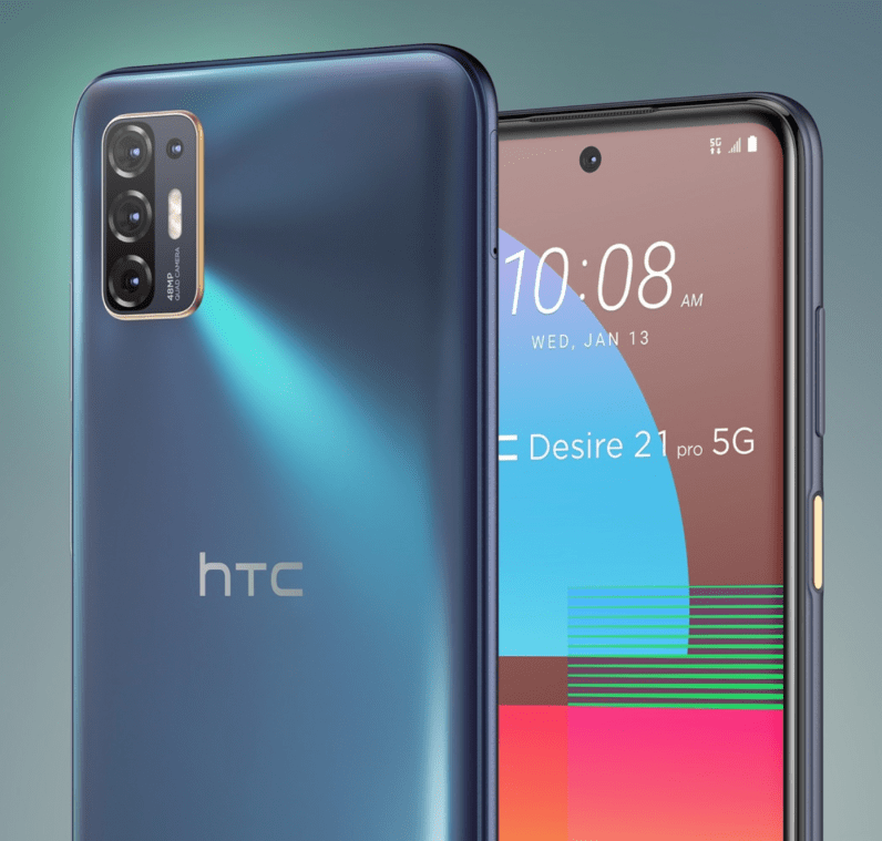 HTC is apparently still making phones, announces the Desire 21 Pro 5G