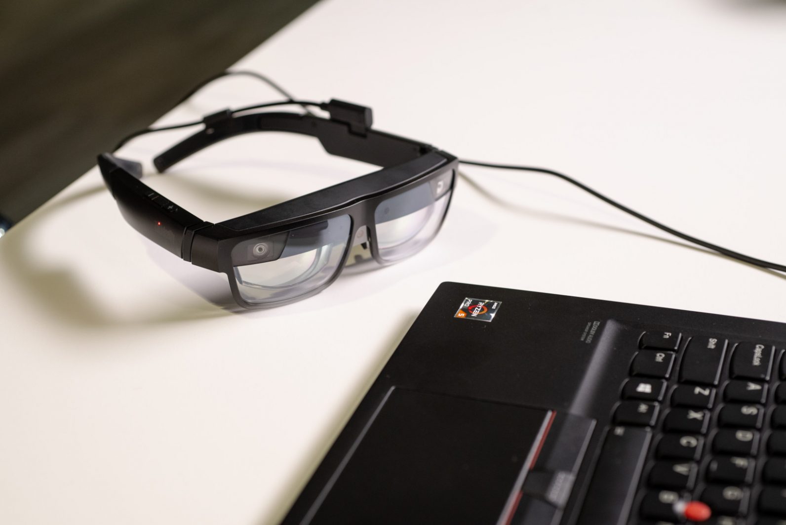 Lenovo’s sleek new AR glasses project 5 virtual monitors at once