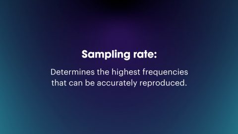 What’s sampling rate? And why does it matter for music?