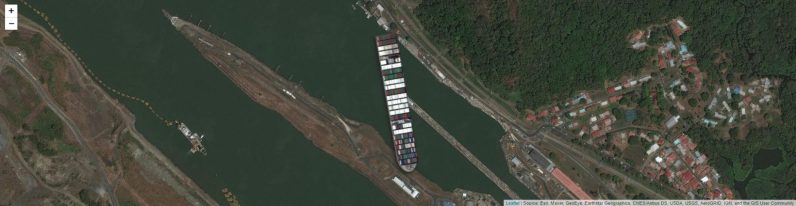 Recreate the Suez Canal ship jam anywhere on the globe with this map