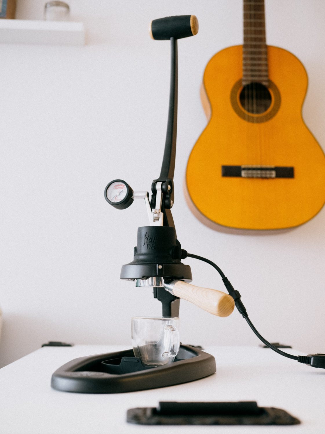 The Flair 58 espresso maker is a coffee-lover’s dream machine