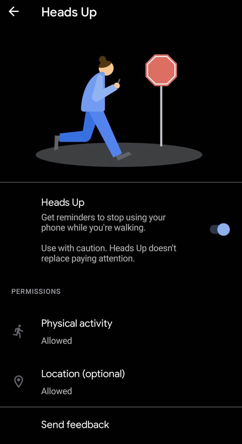 Google will give you a ‘Heads Up’ when you’re walking on your phone