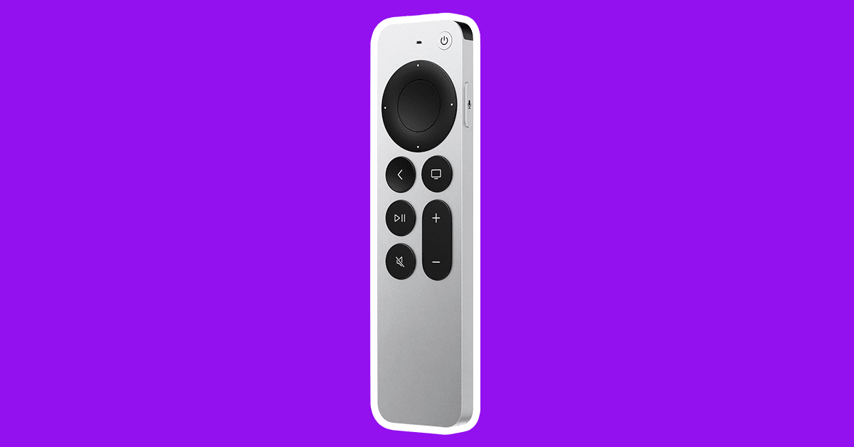 With the new Apple TV remote, the nightmare finally ends