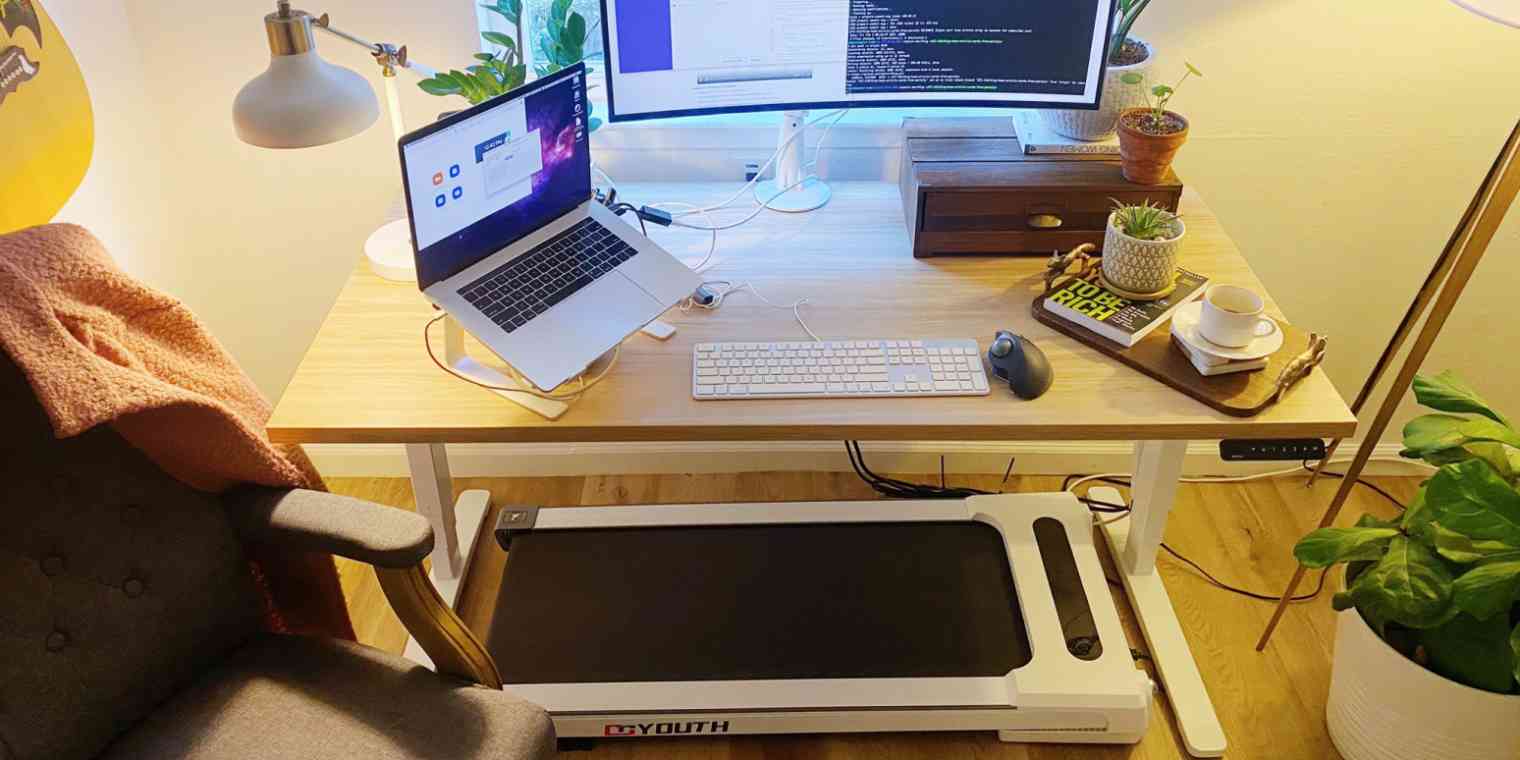 My treadmill desk makes me happier and more productive — here’s why