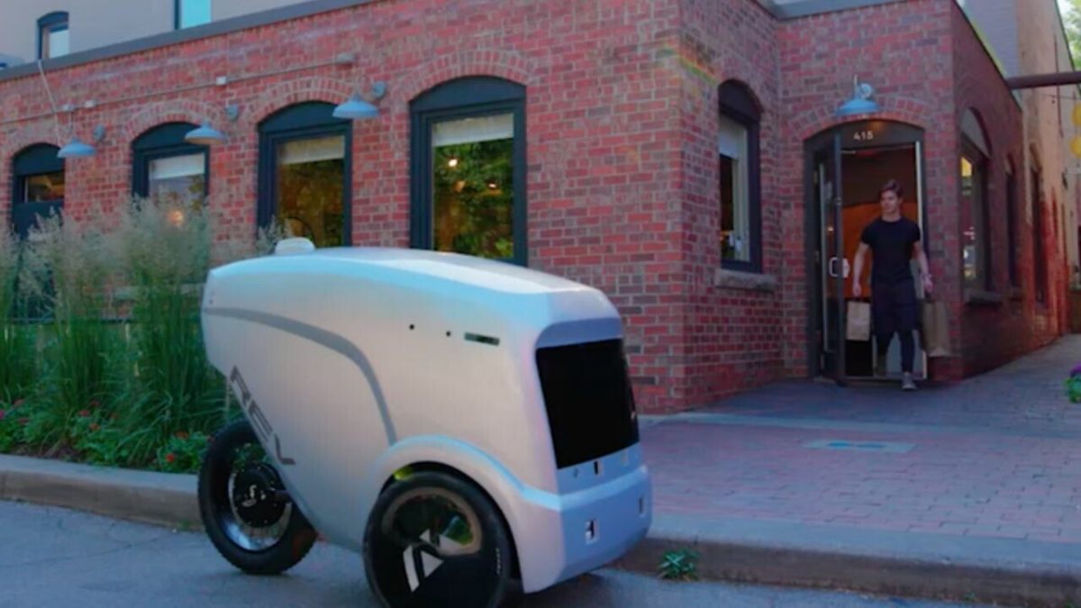 Get ready to share pavements with stocky little delivery bots