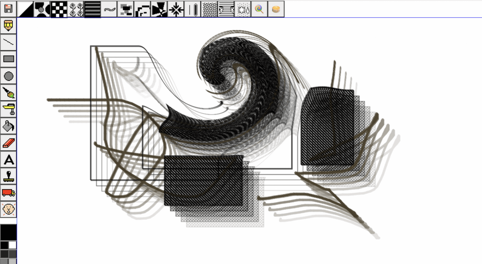 Everyone should mess with this painting app from the 80s