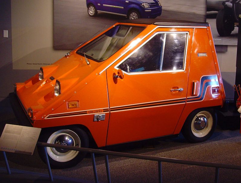 Throwback to the legendary 1970s electric CitiCar