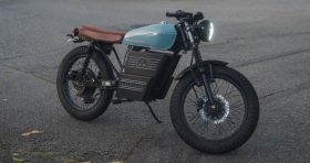 This vintage electric motorcycle is actually… an ebike