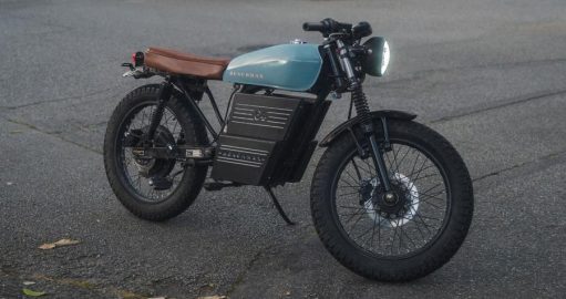 This vintage electric motorcycle is actually… an ebike