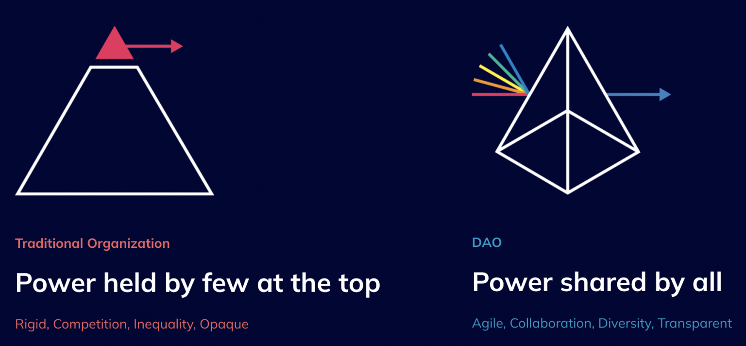 What are DAOs and how do they work?