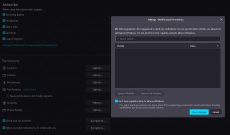 How to turn off those 'allow site notifications?' pop-ups in every browser