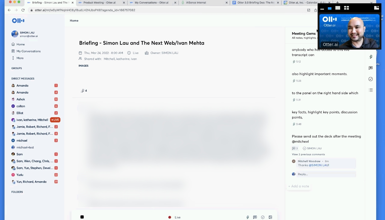 Otter wants to be a hub for all your transcription and note-taking needs