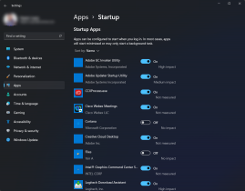 How to prevent apps from running at startup in Windows 11