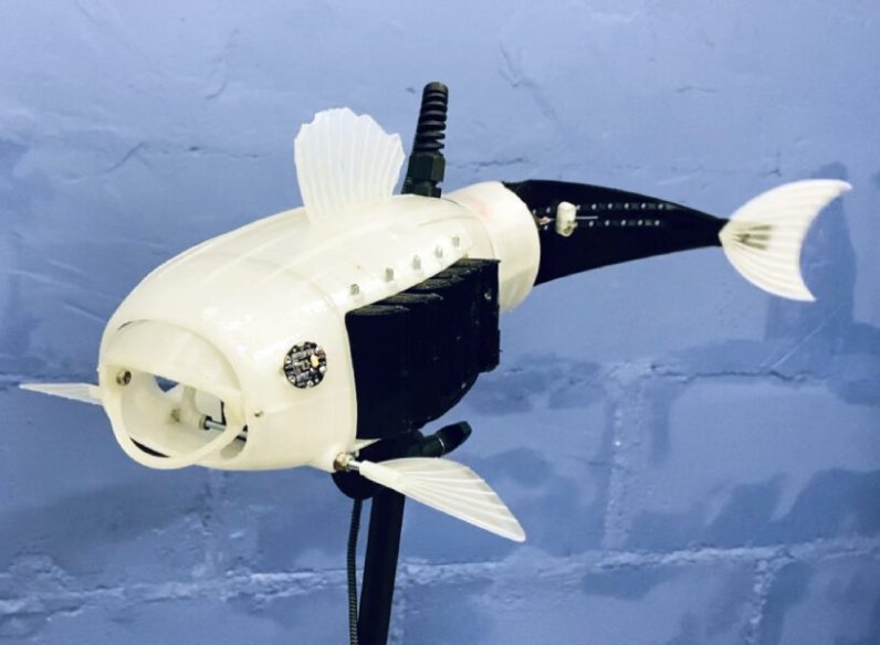 Open-source fish robot starts collecting microplastics from UK lakes