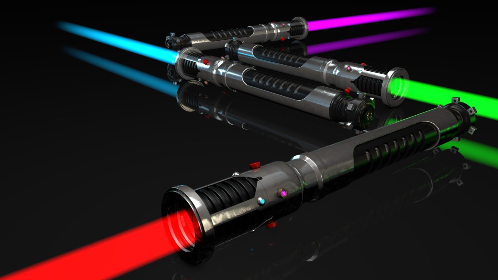 How to make a lightsaber (in theory)