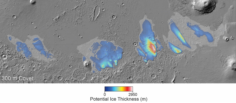 ESA orbiter discovers huge ice water deposits at Mars’ equator